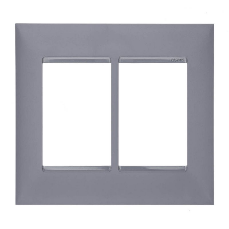 Placa 3+3 Postos 4x4 Pial Plus+ Legrand Cinza 618516CZ | Shopee Brasil
