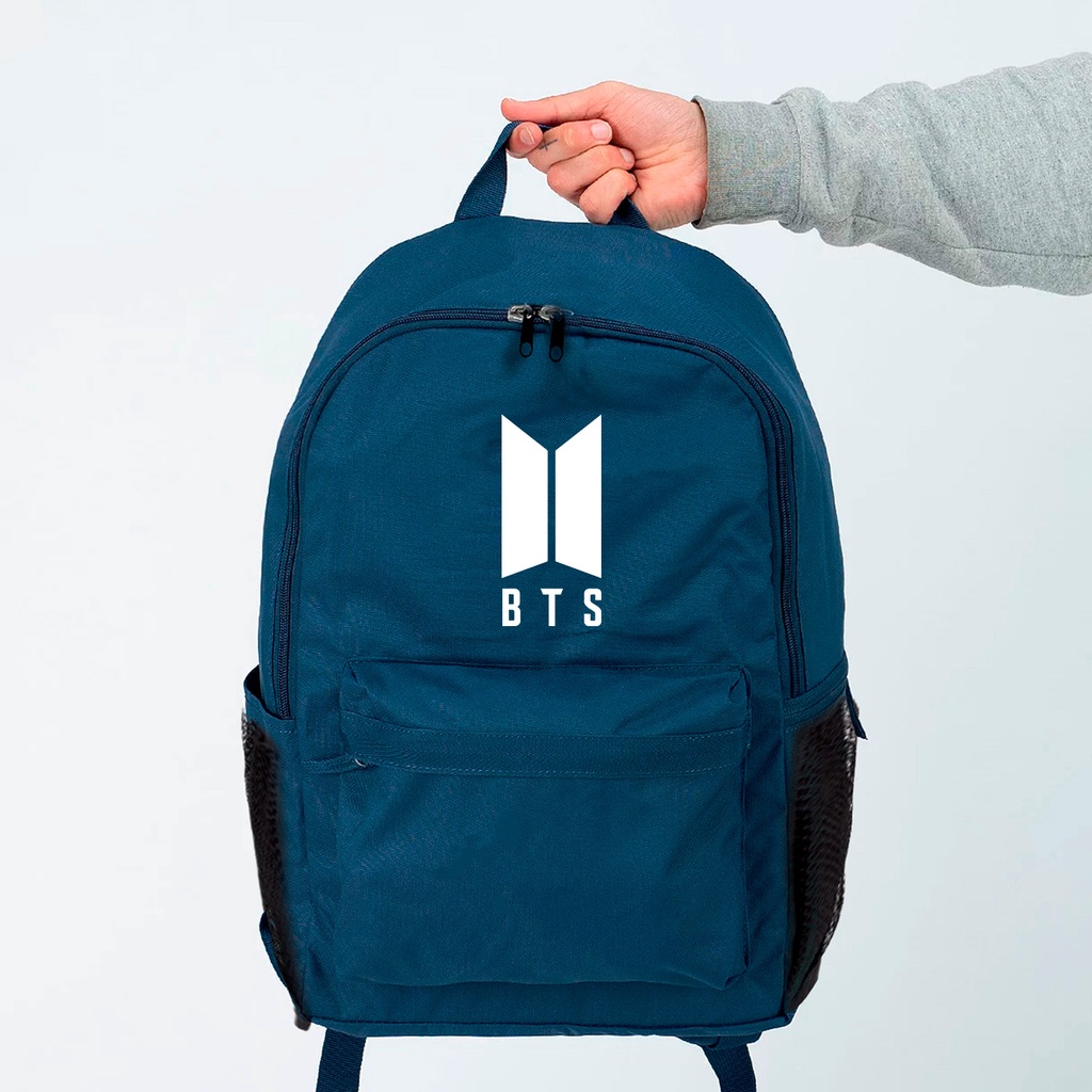 Mochila BTS Bolsa Escolar Trabalho Viagem Mala Faculdade Fut masculina ...