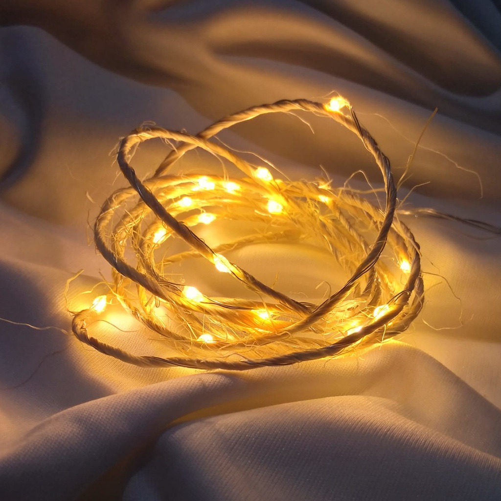 Fio de Led com sisal | Shopee Brasil