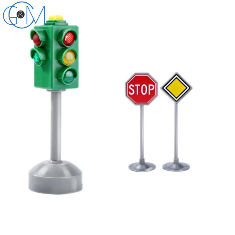 Mini Semáforo Sinais De Trânsito Bloco De Luz De Estrada Com LED De Som ...