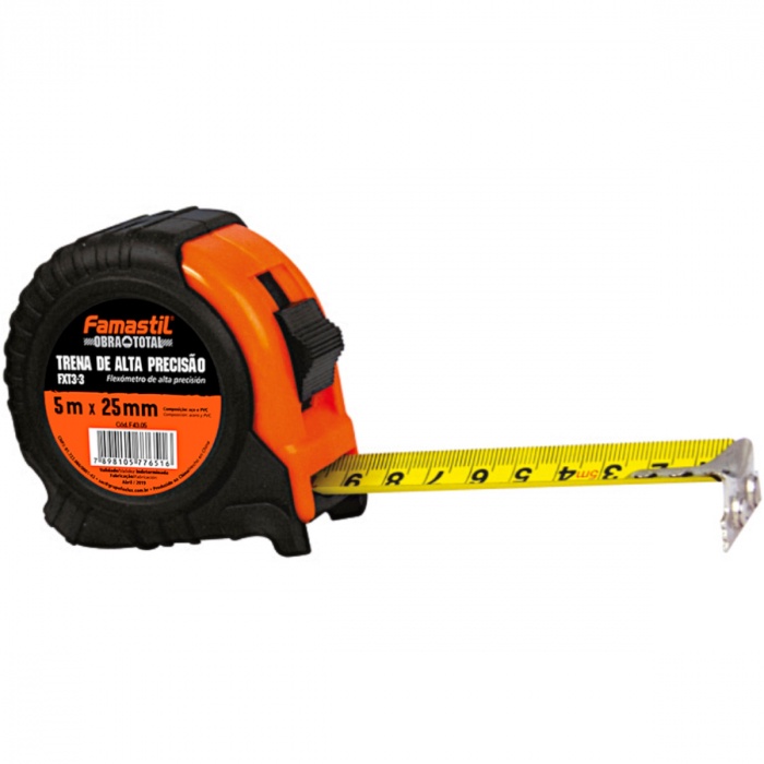 Trena Emborrachada T2-5l 5m X 25mm | Shopee Brasil