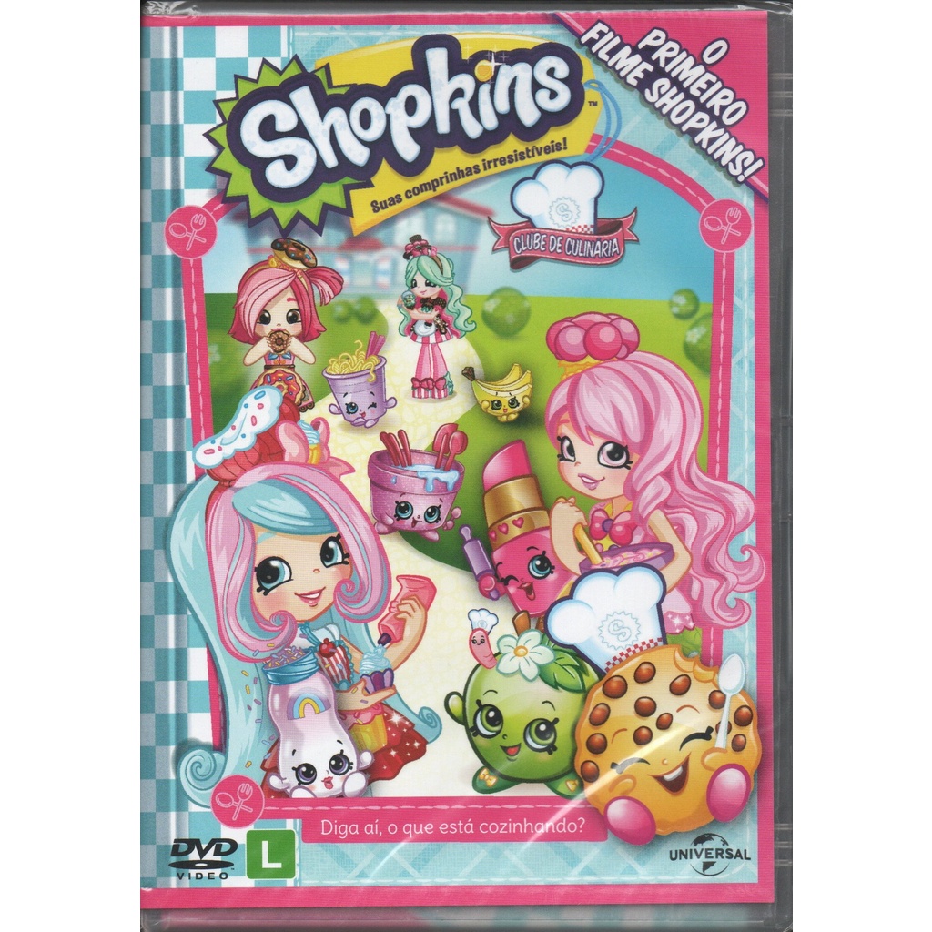 Shopkins Clube De Culinária DVD | Shopee Brasil