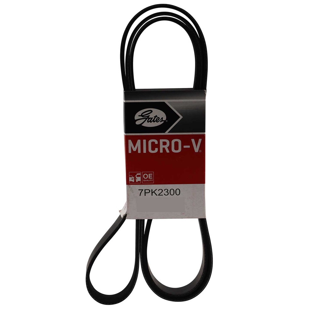 Correia Micro-V Gates 7PK2300 Toyota Hilux, SW4 - Cód.5408 | Shopee Brasil