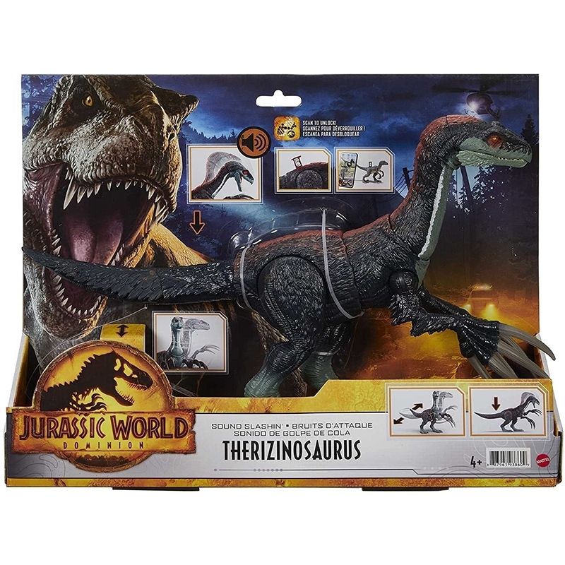 Mattel Jurassic World 3 Reination Movie O mesmo efeito de voz ...