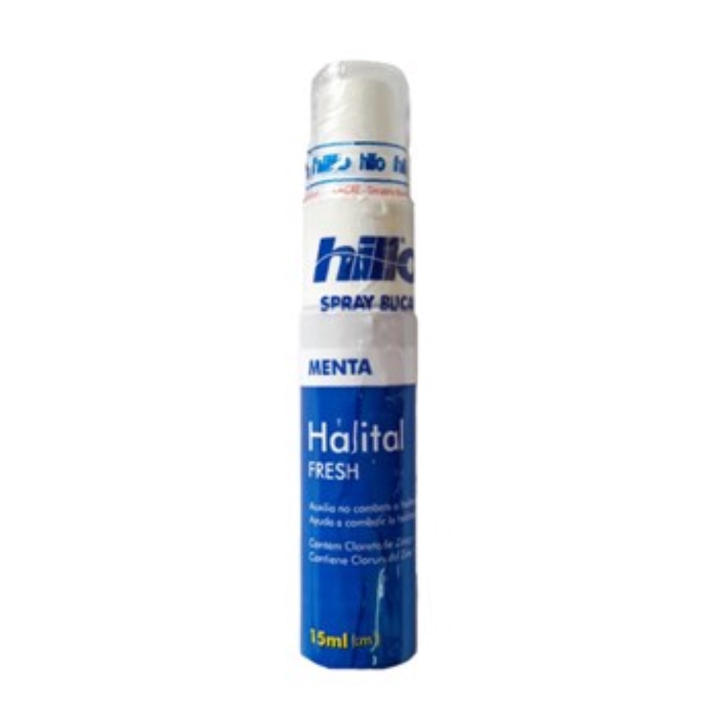 Spray Bucal de Menta Halital Fresh 15ml – Hillo | Shopee Brasil