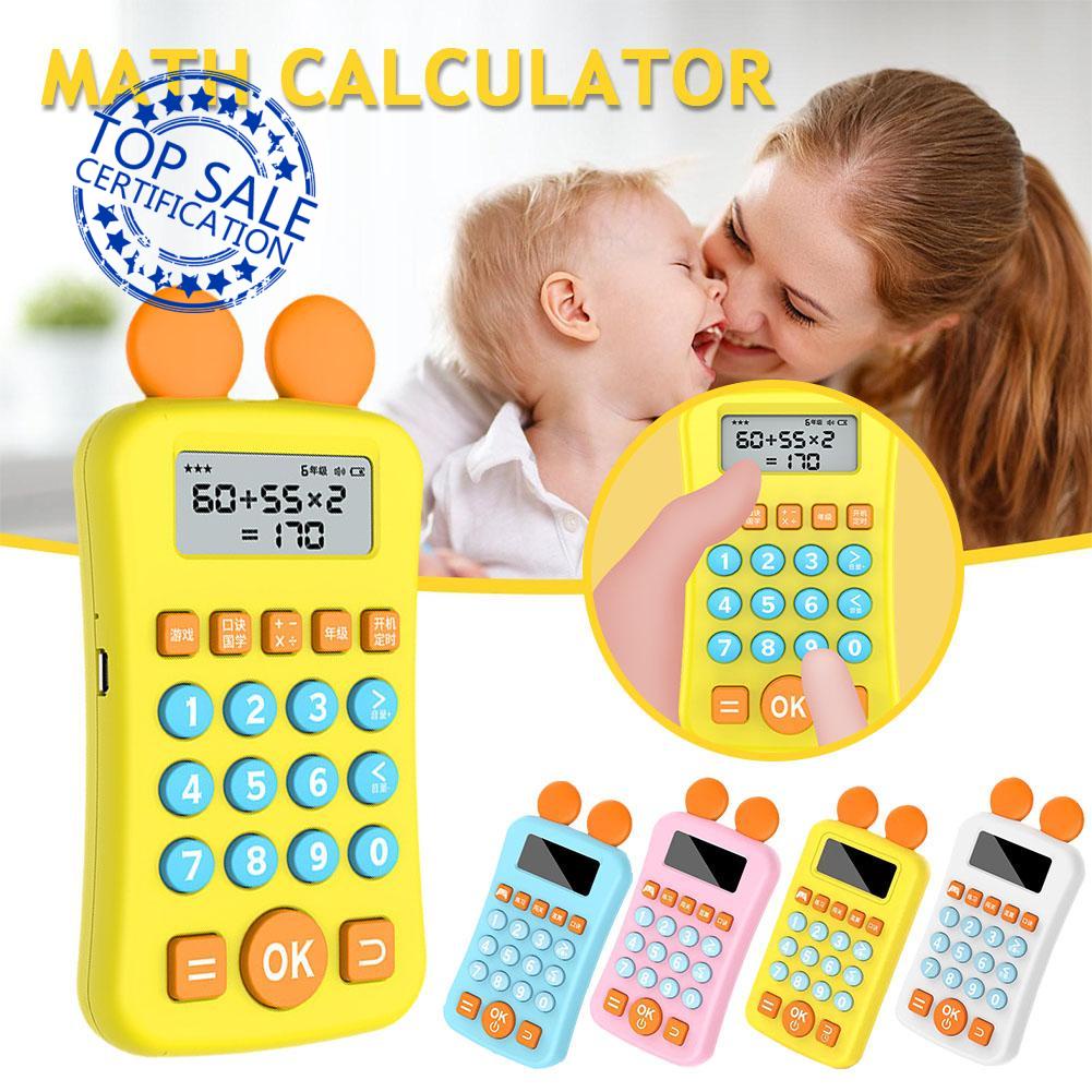 Calculadora Matemática Eletrônica Silenciosa De Jogo De Gift Kids Toy ...
