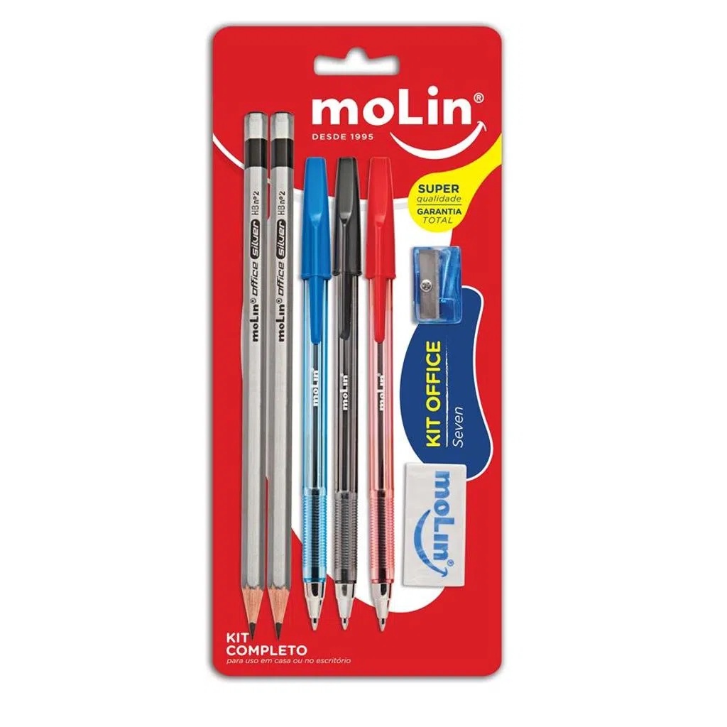 Kit Office Seven - Molin completo | Shopee Brasil