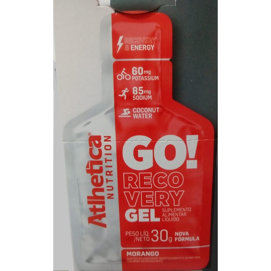 GO! Recovery Gel (10 sachês de 30g) - Atlhetica Nutrition | Shopee Brasil