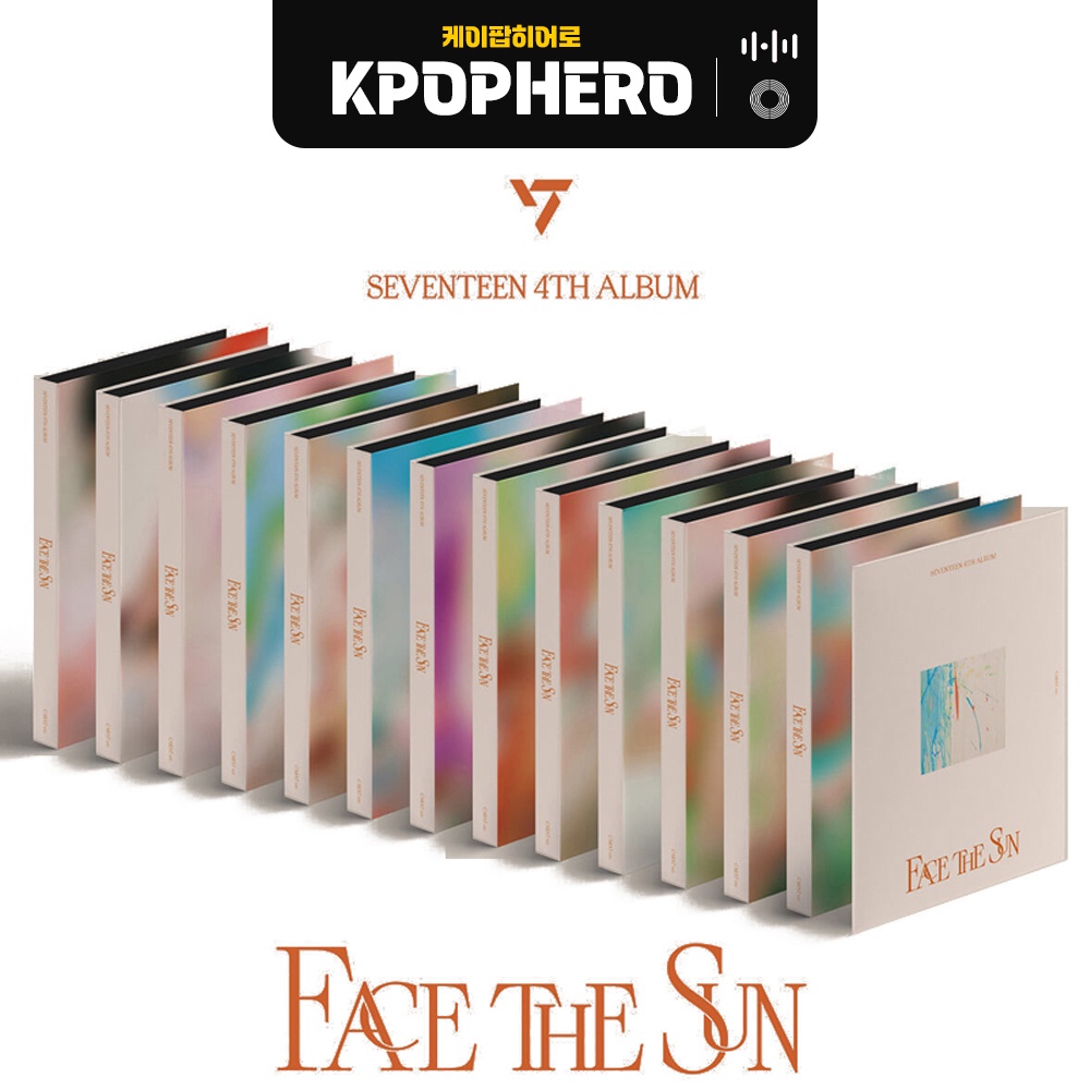SEVENTEEN - FACE THE SUN [4th Album] CARAT Ver. | Shopee Brasil