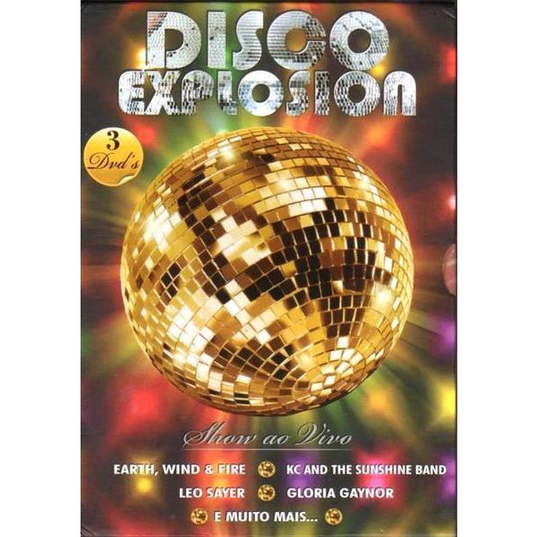 DVD DISCO EXPLOSION (BOX COM 3 DVDS) | Shopee Brasil