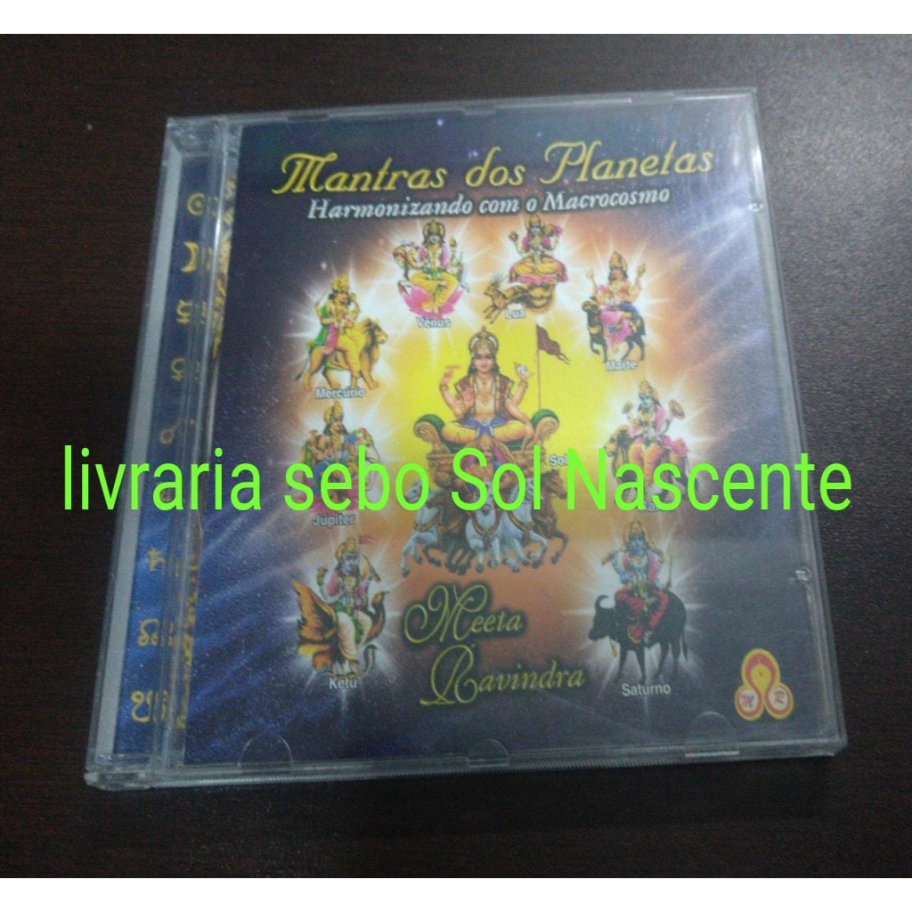 cd mantras dos planetas harmonizando com o macrocosmo meeta ravindra ...