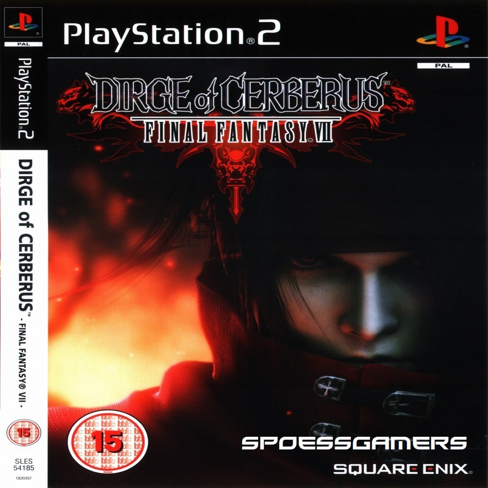 Final Fantasy Vii Dirge Of Cerberus Ps2 Desbloqueado Patch | Shopee Brasil