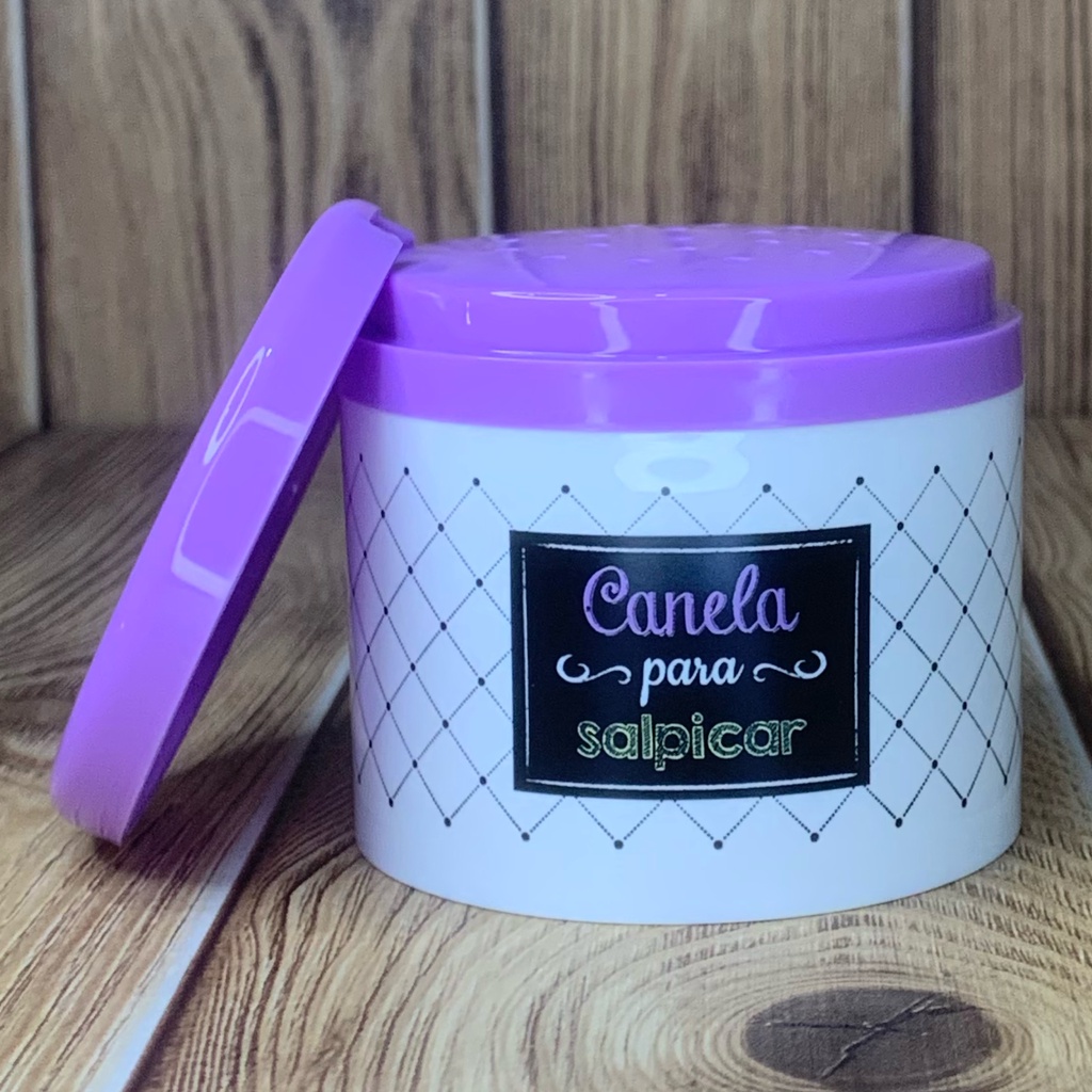 Porta Tempero de Mesa Tupperware Canela Bistrô 140ml Original Novo ...