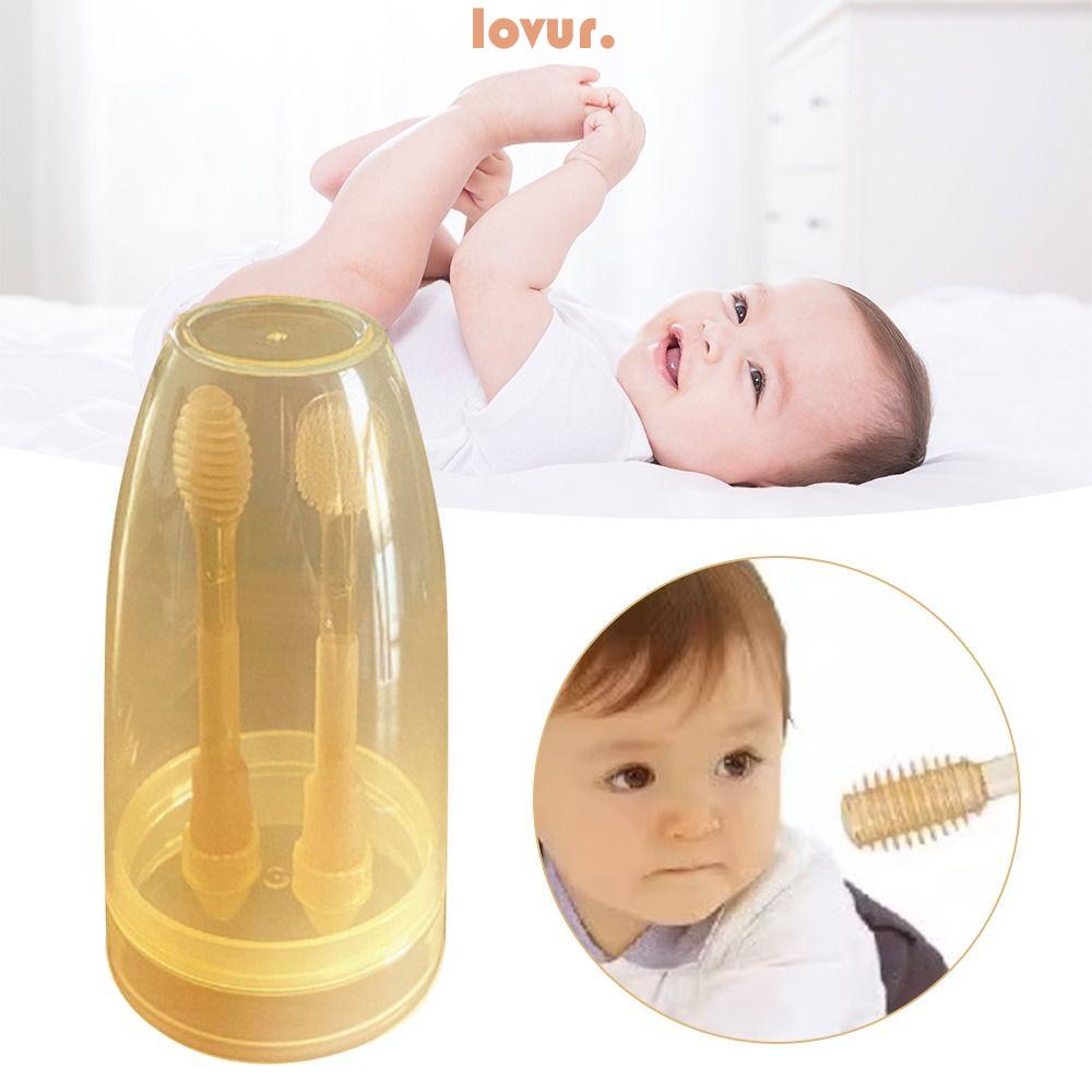 LOVUR Escova De Dentes Para Bebês , De Silicone Cuidados Bucais De ...