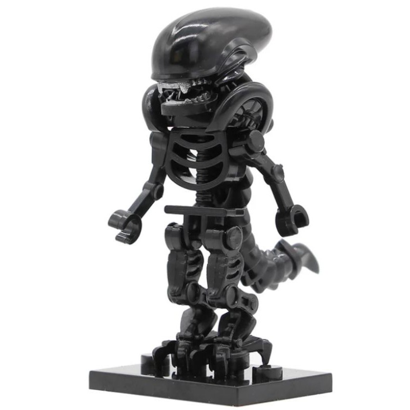 Lego Minifigura Alienígena AVP Vs Predador Mario Luigi Hulk Swat Goku ...