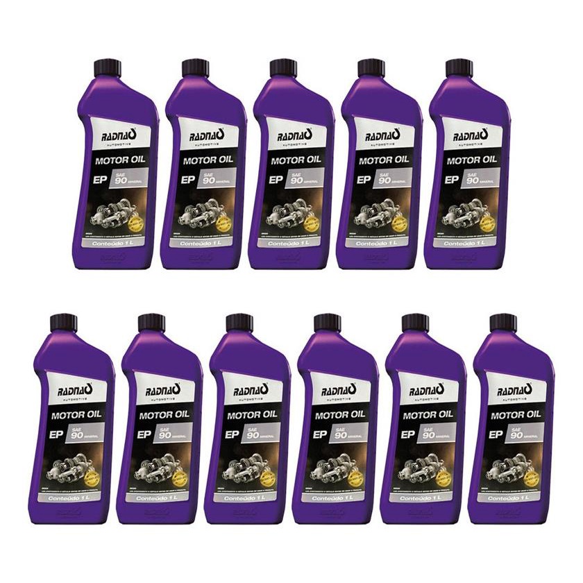 Kit 11 Oleo Para Transmissao Manual Radnaq 90w Mineral Gl-5 | Shopee Brasil