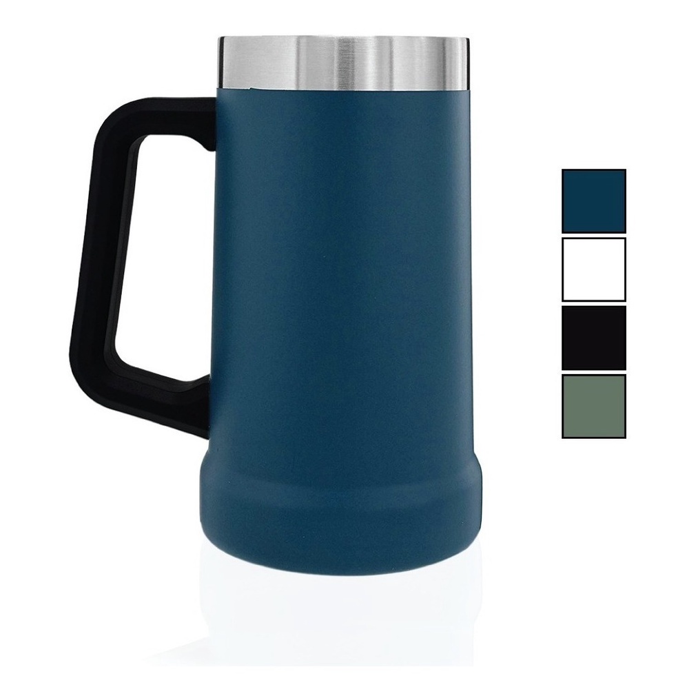 Caneca Térmica Chopp Cerveja Camada Dupla Em Inox Envio Rápido ! | Shopee Brasil