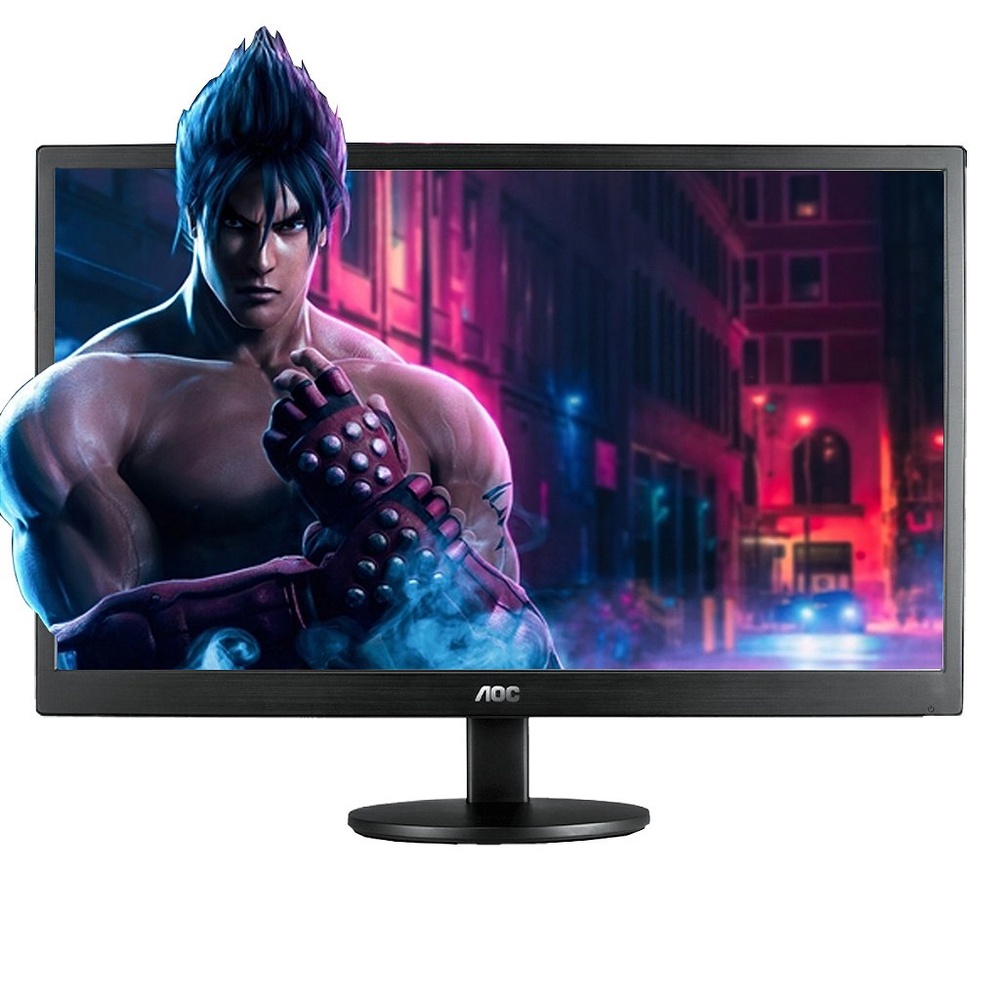 Monitor AOC 21.5' LED, Wide, Full HD, HDMI/VGA, VESA | Shopee Brasil