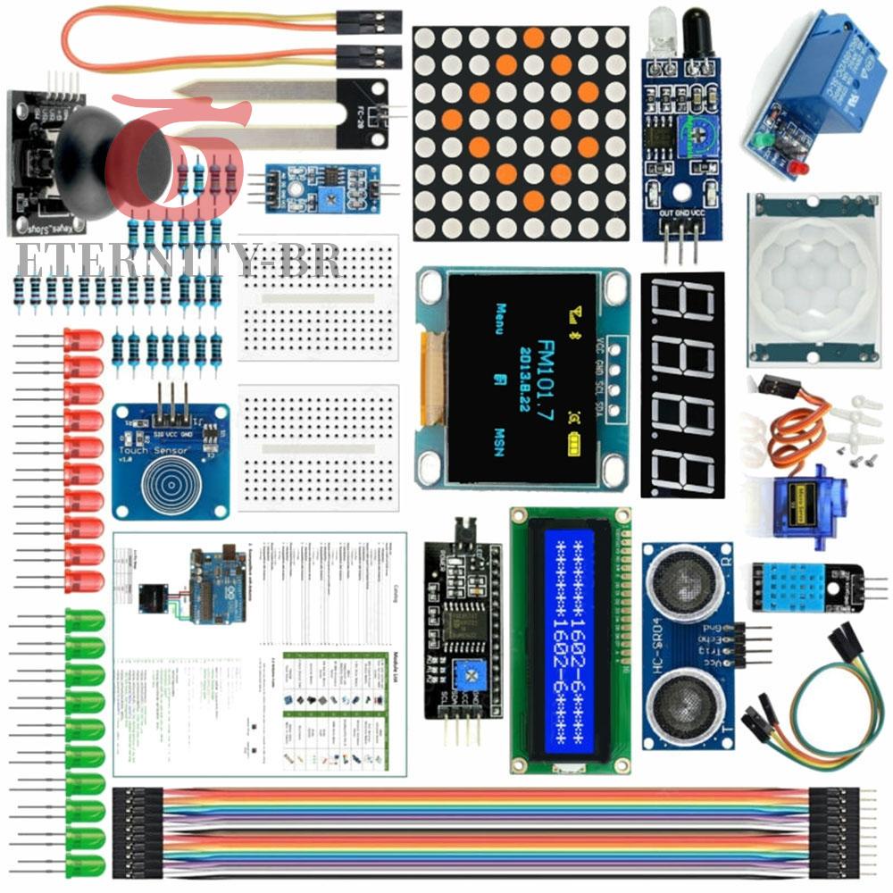 O Melhor Kit De Iniciação Arduino Com 85 + Componentes De Alta ...