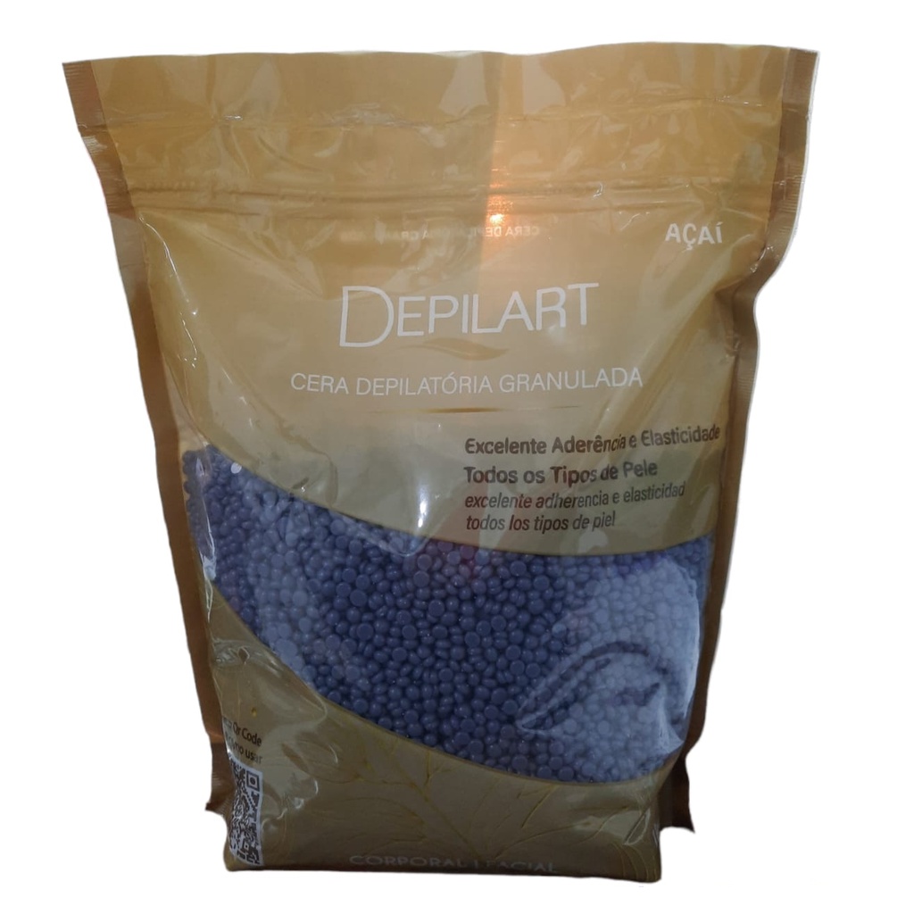 Depilart Cera Depilatória Granulada Açai 1kg | Shopee Brasil