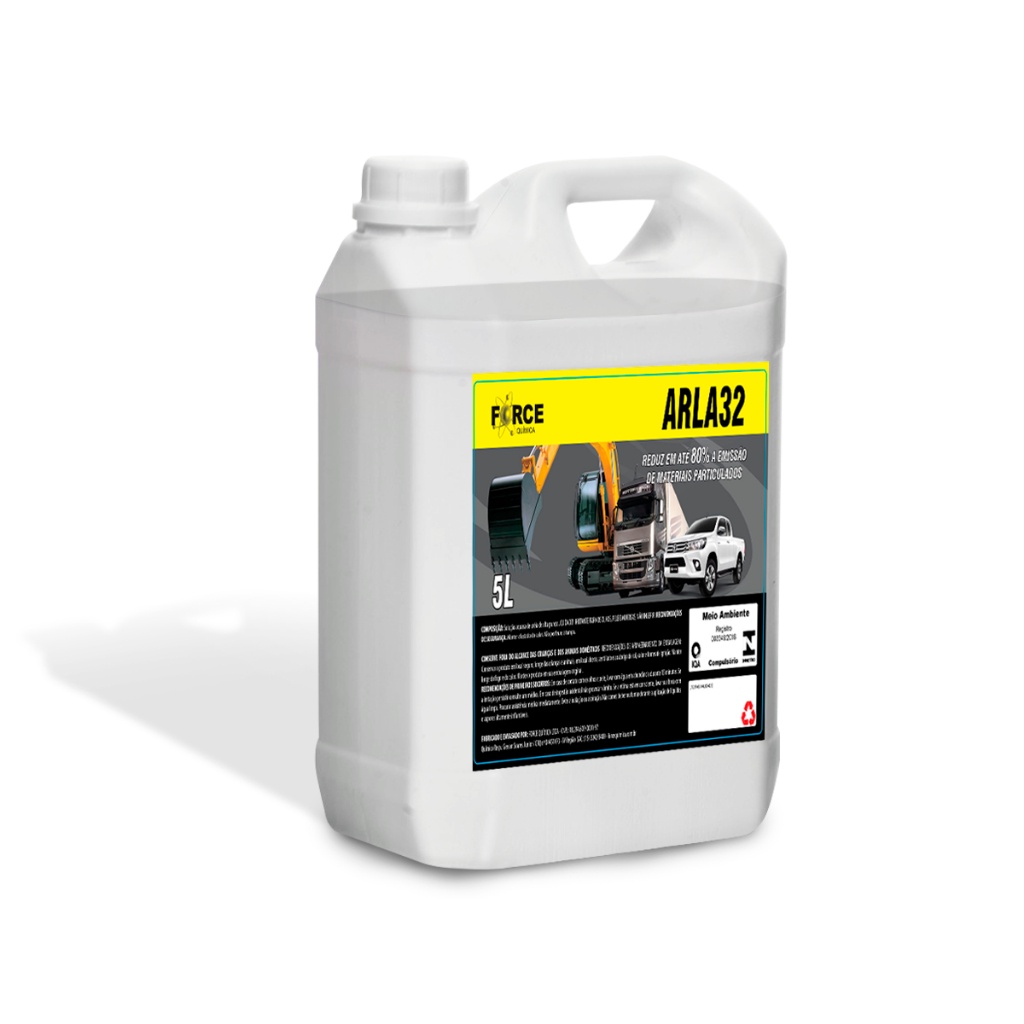 Galão 5 Litros Arla 32 Agente Redutor Líquidos Veículos A Diesel ...