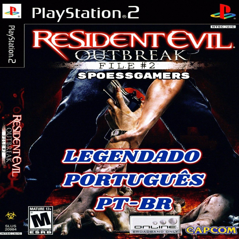 Jogo Ps 2 Resident Evil Outbreak File#2 Ps2 Português Me | Shopee Brasil