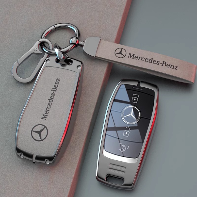 Mercedes-benz Carro Napar Capa de Chave de Couro Adequada para E300l ...