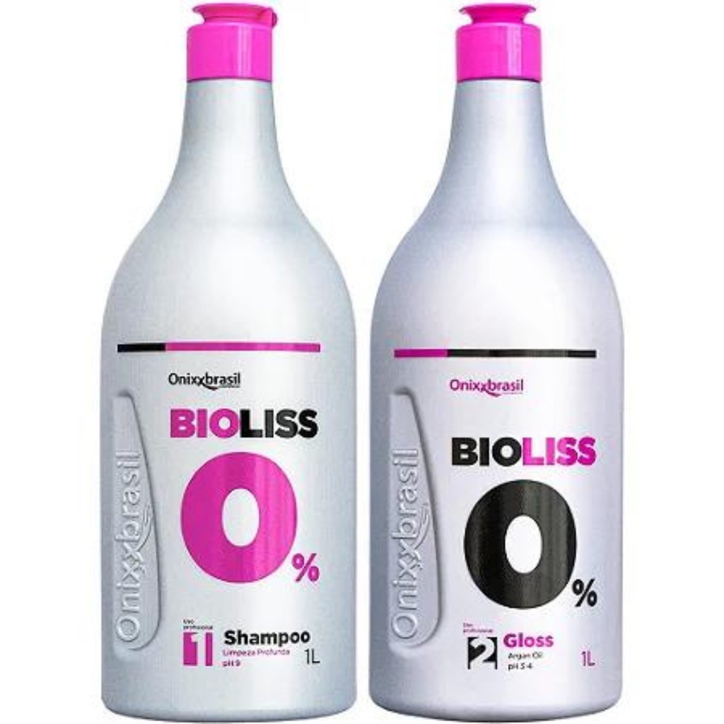Kit Progressiva Bioliss Onixx Brasil 1lt Sem Formol | Shopee Brasil