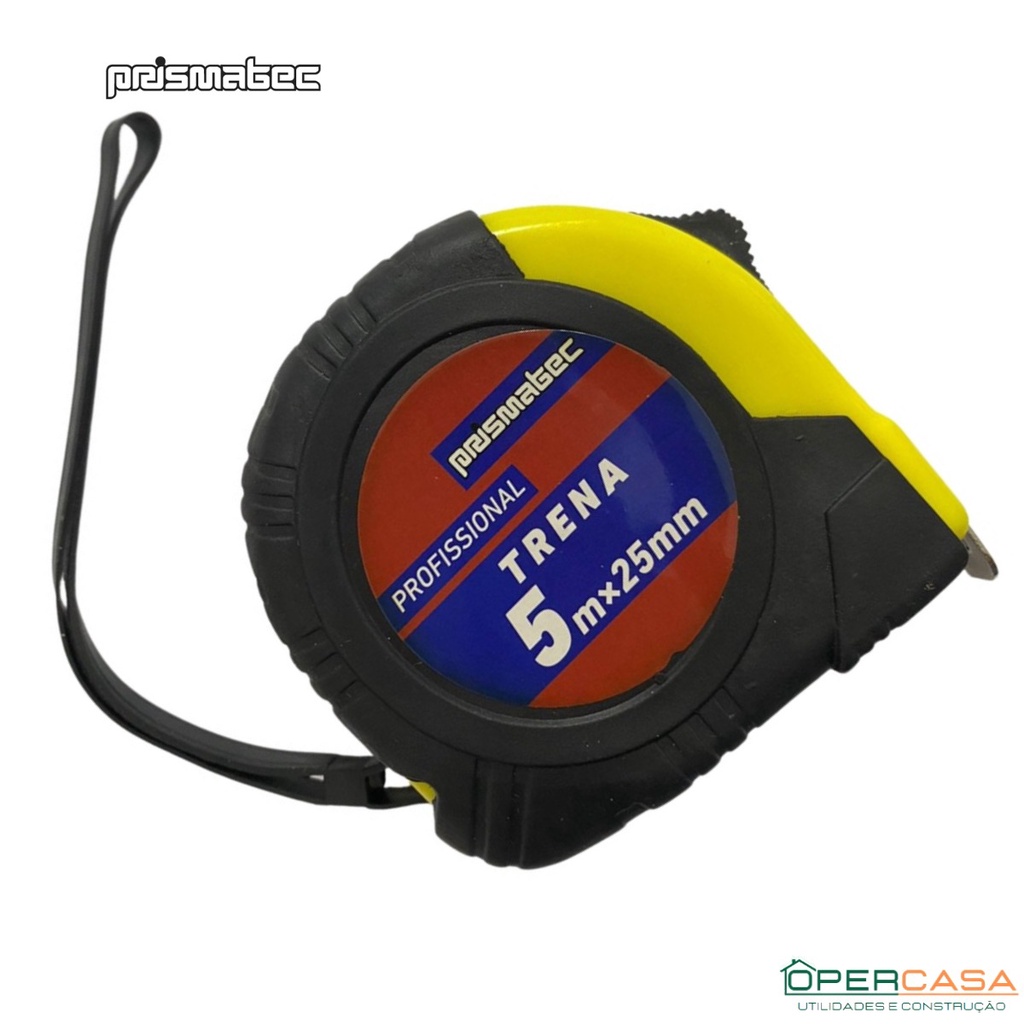 TRENA EMBORRACHADA PROFISSIONAL – 5 METROSX25MM – PRISMATEC | Shopee Brasil