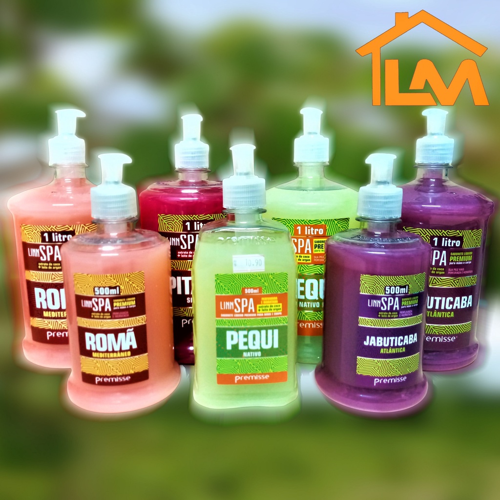 Sabonete Líquido PREMIUM PREMISSE Linn Spa DIVERSOS | Shopee Brasil