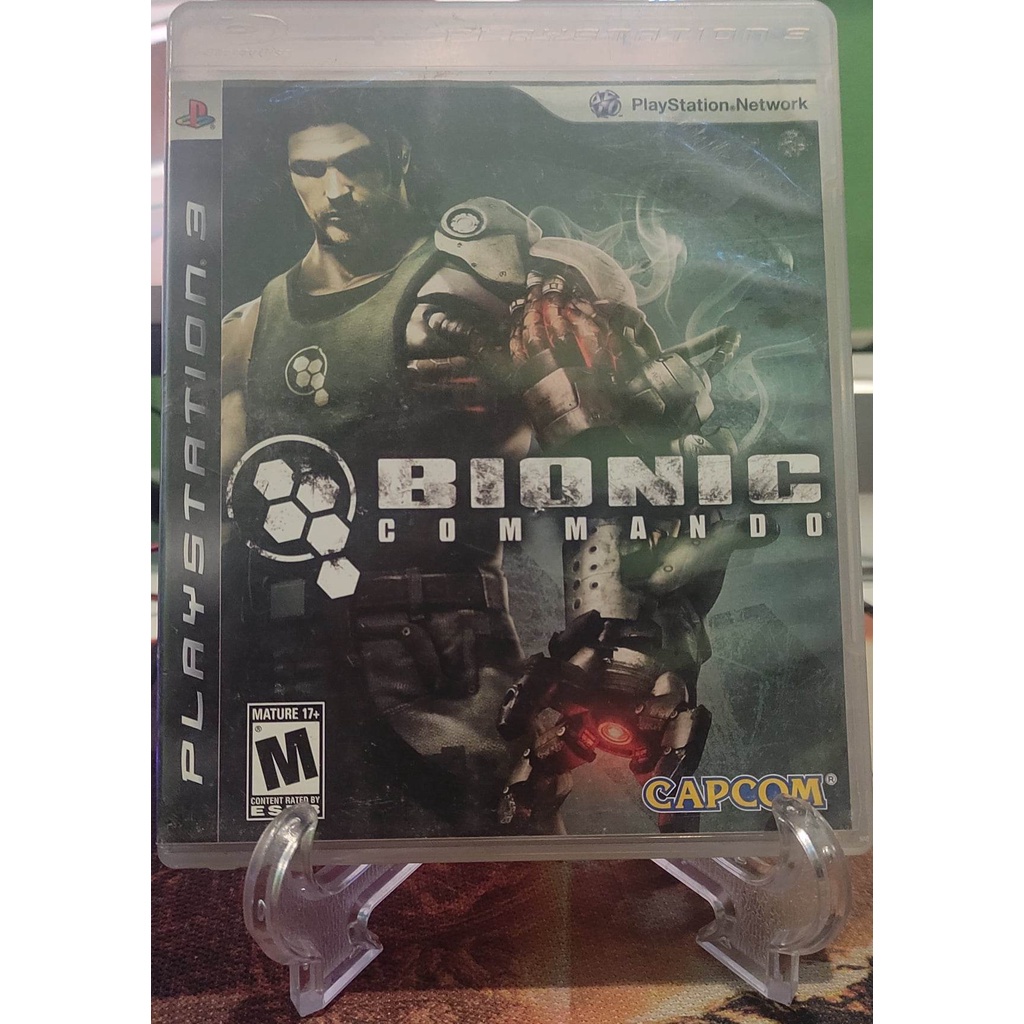 Jogo Bionic Commando P S 3 Black Label Mídia Física 100% original completo funcionando! | Shopee ...