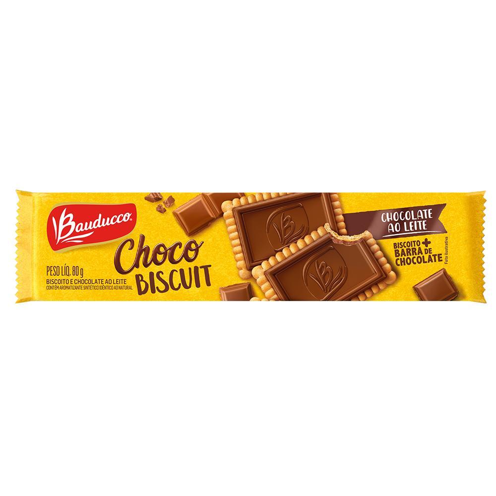 Chocobiscuit Ao Leite Bauducco 80g | Shopee Brasil