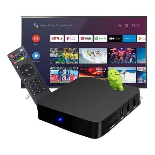 Conversor Smart Tv 5G 4K Transforme Tv Em Smart box -512gb/128 android ...