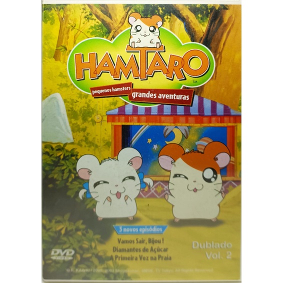 Dvd Hamtaro - Pequenos Hamsters, Grandes Aventuras - Vol.2 | Shopee Brasil