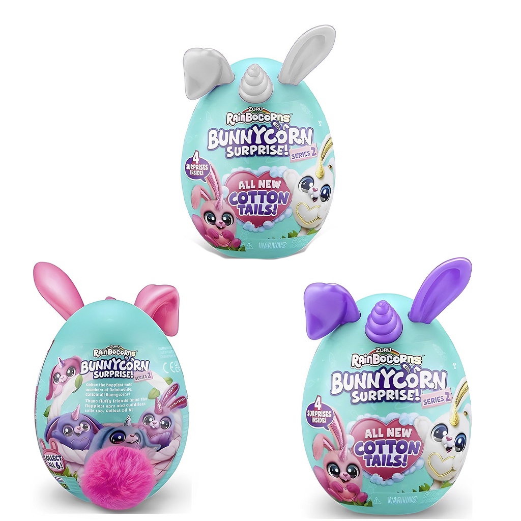 Rainbocorns Bunnycorn Figura Surprise Serie 2 F0113-3 Fun | Shopee Brasil
