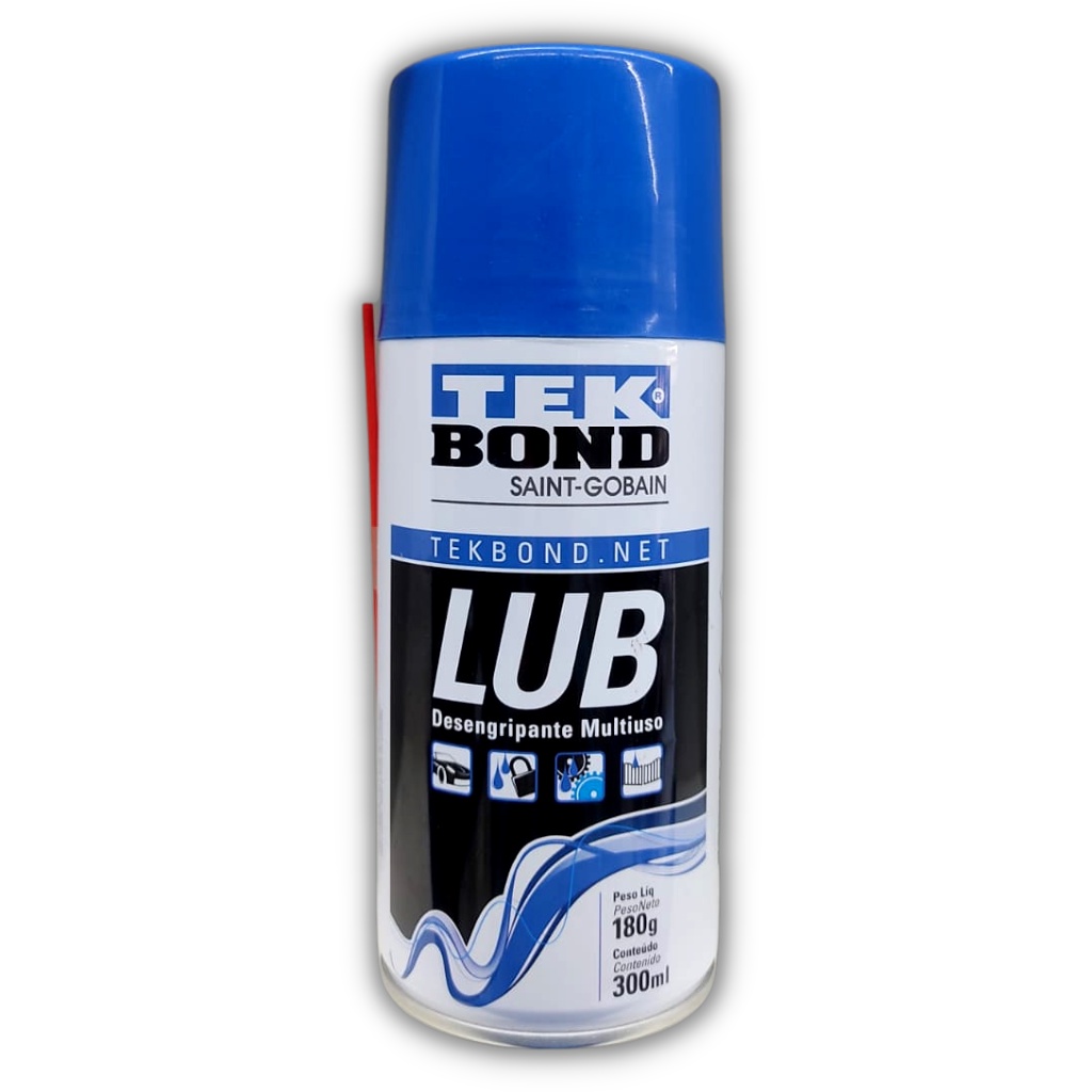 TEKSPRAY LUB DESENGRIPANTE 180G/300ML - TEK BOND | Shopee Brasil