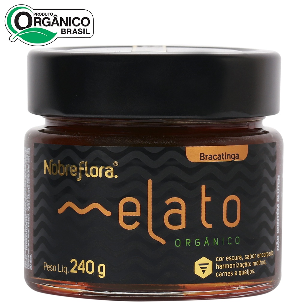Mel Melato de Bracatinga Orgânico 240g NobreFlora Breyer | Shopee Brasil