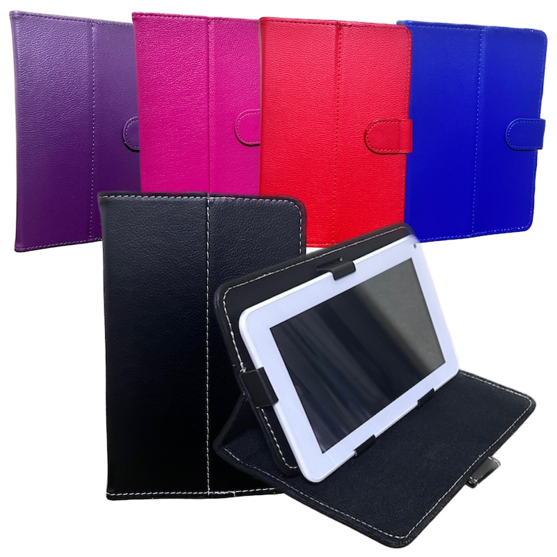 Capa Case c/ Fecho e Suporte p/ Tablet 7 polegadas M7s go M7 wifi T110 ...