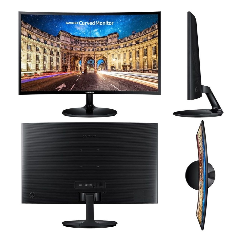 Monitor Led 27 Curvo Full Hd C27f390f Samsung | Shopee Brasil
