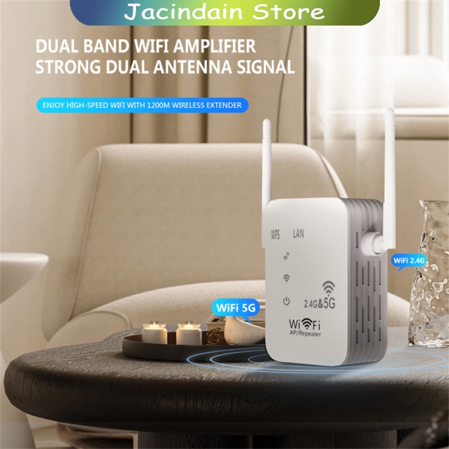 Amplificador De Sinal JAC Wifi Repetidor Controlado Por Fio Para ...