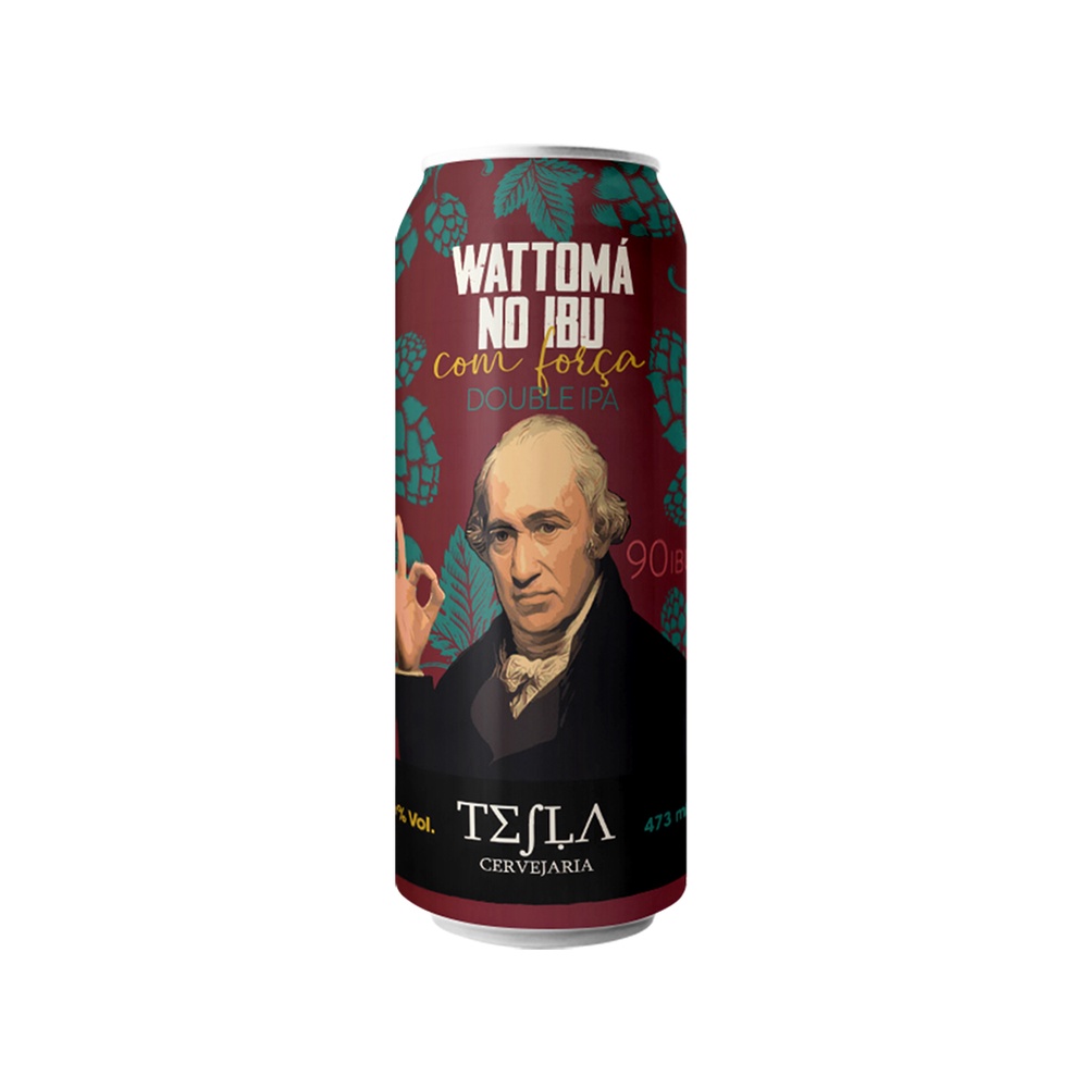 Cerveja Tesla - Wattoma no ibu com força - Lata 473ml | Shopee Brasil