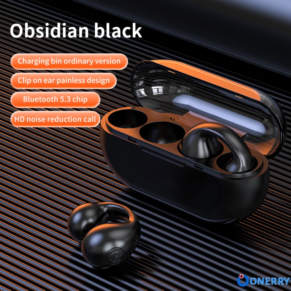 Bone Conduction Headphones Tws Bluetooth 5.3 Earphone Panoramic Sound ...