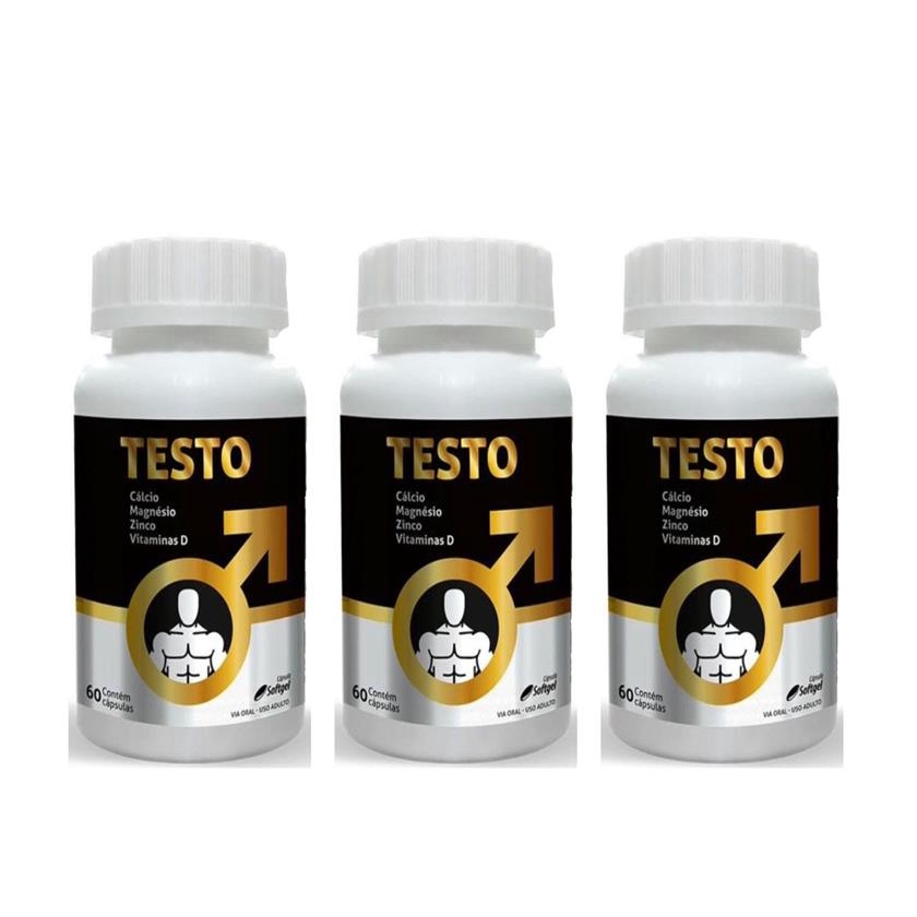Kit 3 Pote Supreforce Testo Polivitaminico com 60 Capsulas | Shopee Brasil