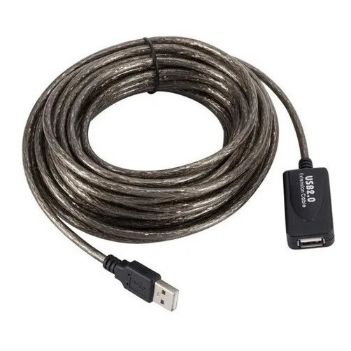 Cabo Extensor Usb 2.0 Amplificado Com 5 Metros | Shopee Brasil