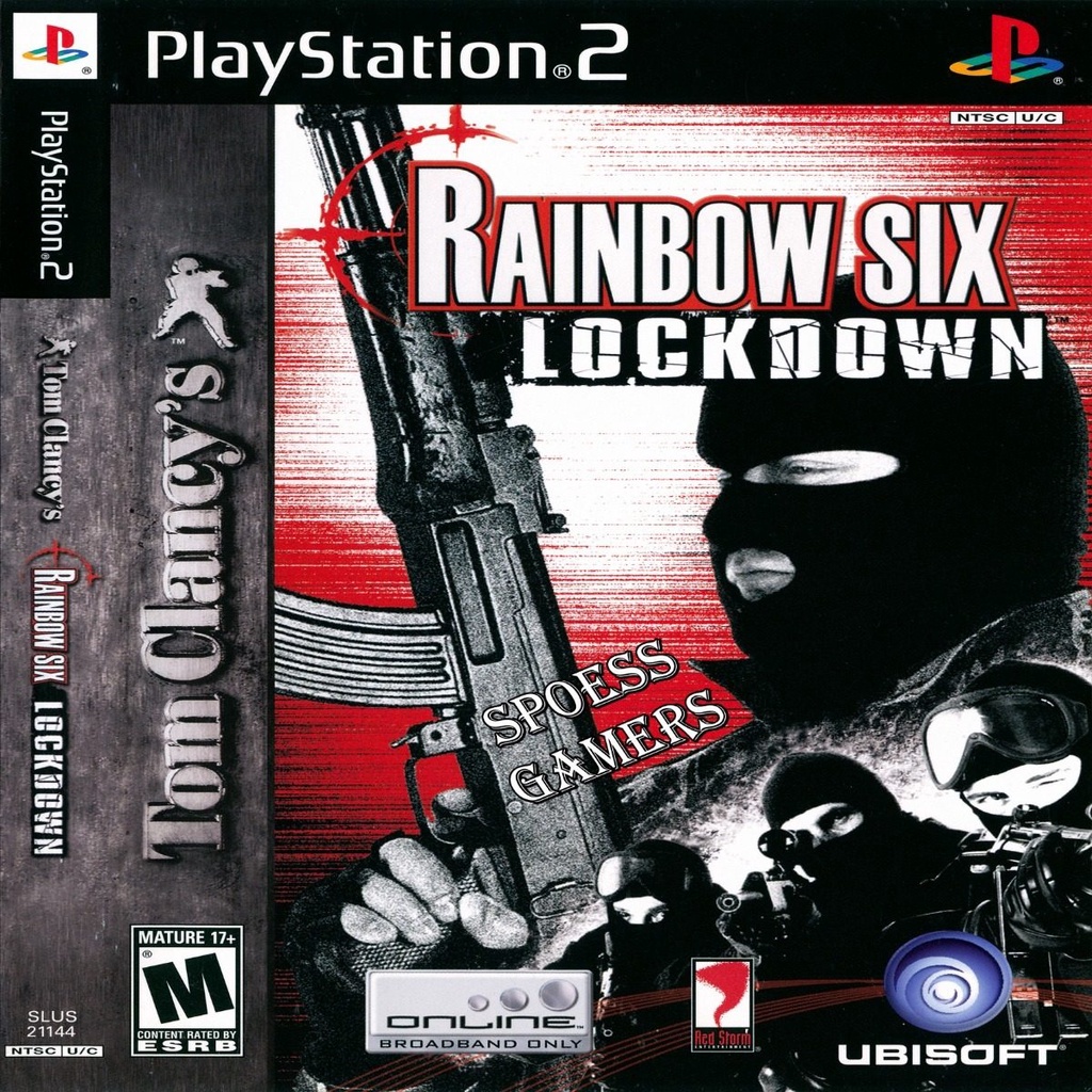 Jogo Ps 2 Tom Clancy's Rainbow Six: Lockdown De Ps2 | Shopee Brasil