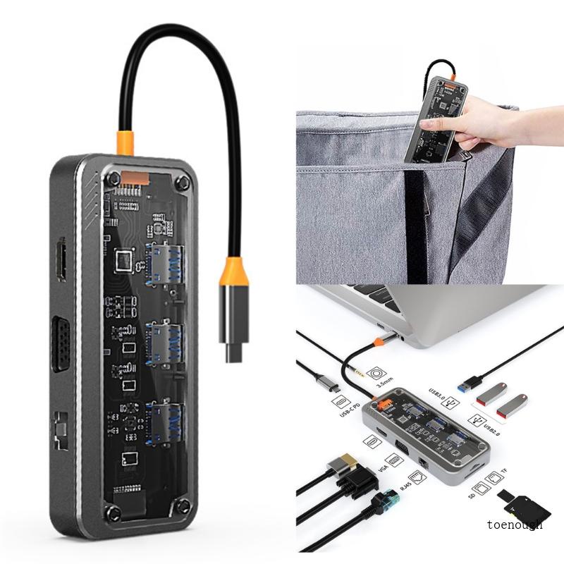 Toe Portable USB 3 0 Conector Divisor 10 Expansor Interface-Portas Hub ...