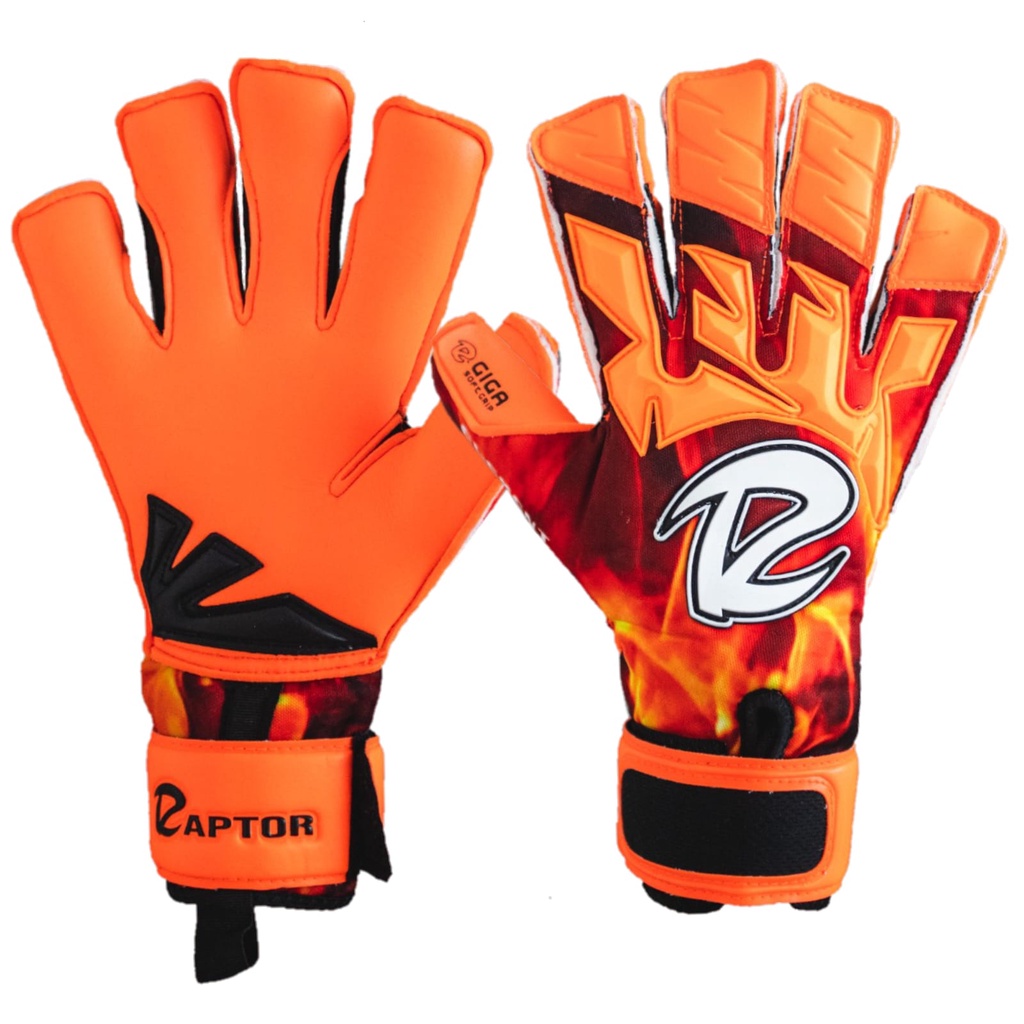 LUVA DE GOLEIRO RAPTOR ELEMENT FOGO | Shopee Brasil