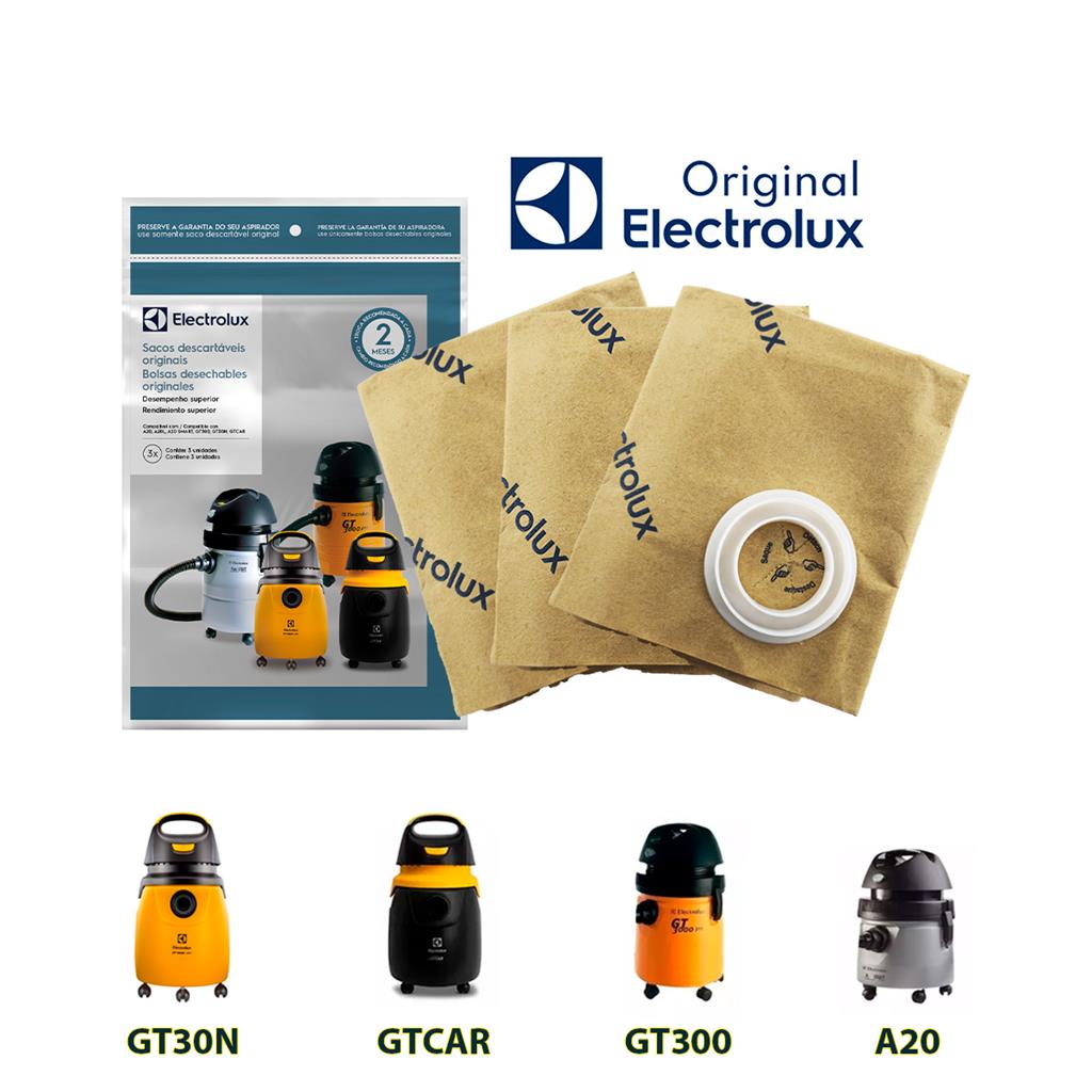 Kit Saco Descartavel Aspirador de de Po A20 A20L A20S GT300 GT30N ...