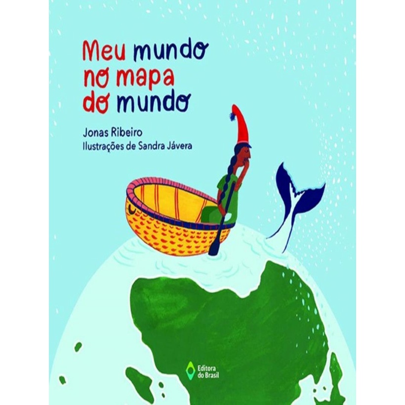 Livro - Meu Mundo No Mapa Do Mundo | Shopee Brasil