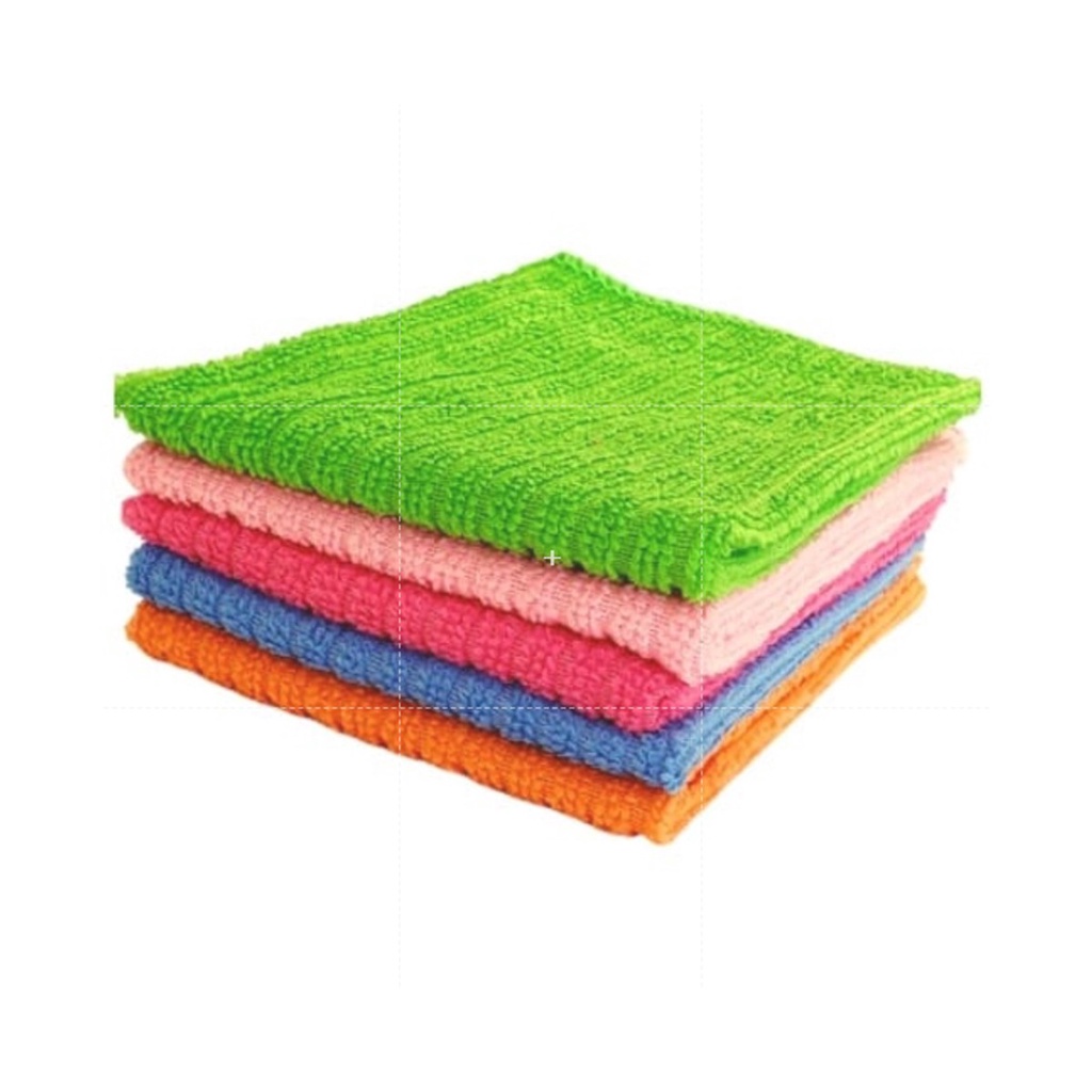 Kit Pano Multiuso Cleaning Towel 30x30cm - 5 unidades | Shopee Brasil